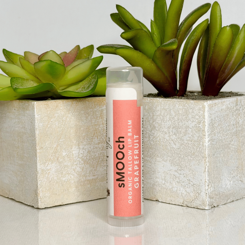 sMOOch Tallow Lip Balm - Grapefruit – Wonderfully Made AZ